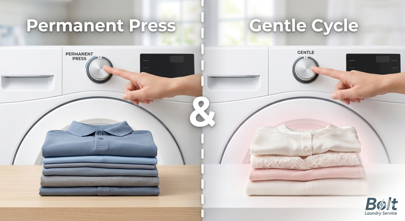 Permanent Press vs. Gentle Cycle: Which One Should You Use?