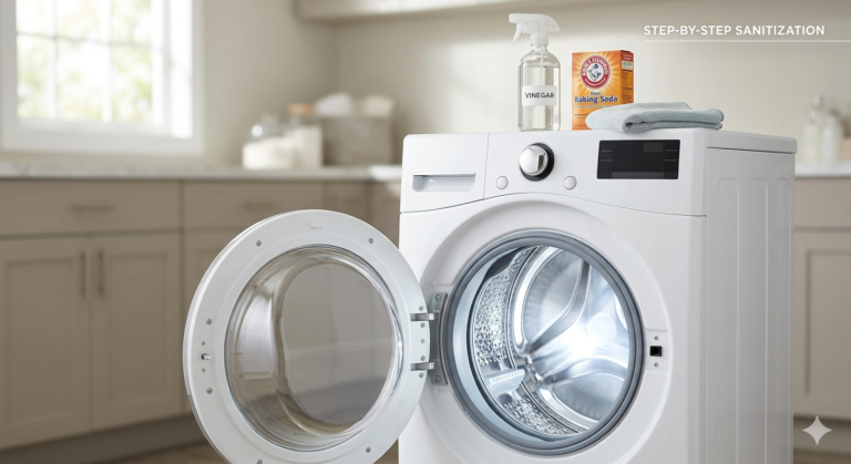 How to Clean a Washing Machine: Step-by-Step Sanitization